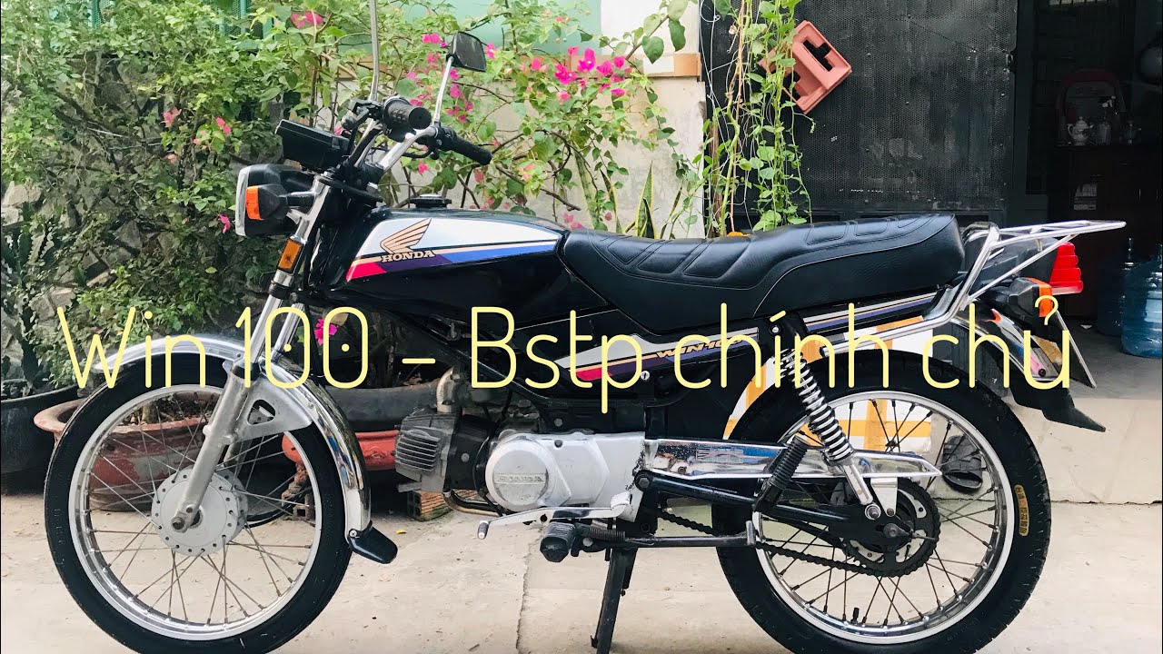 Honda win 100 original . Đời 1994 tem tím Bstp chính chủ xe zin đẹp lên ...