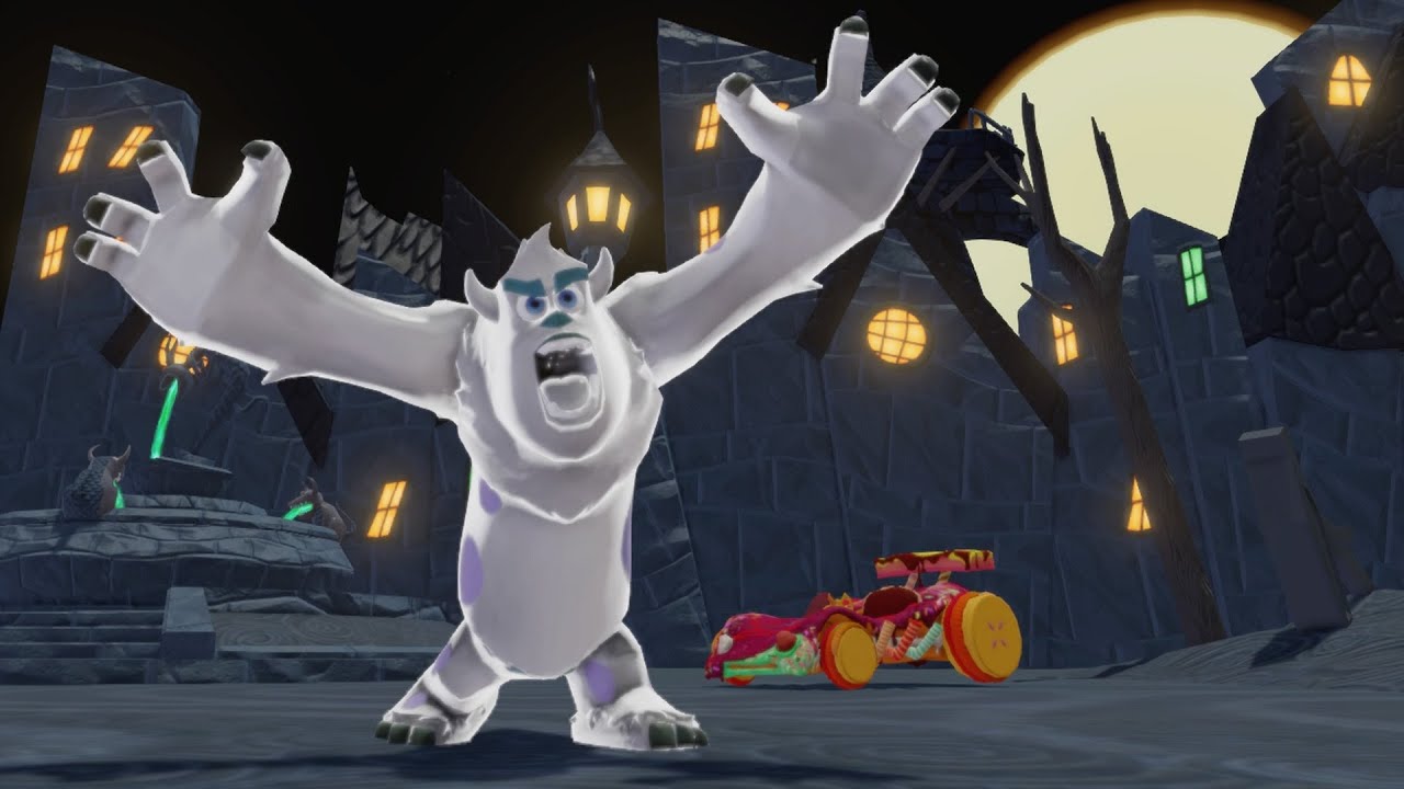 Disney Infinity Halloween Speedway Challenge - YouTube