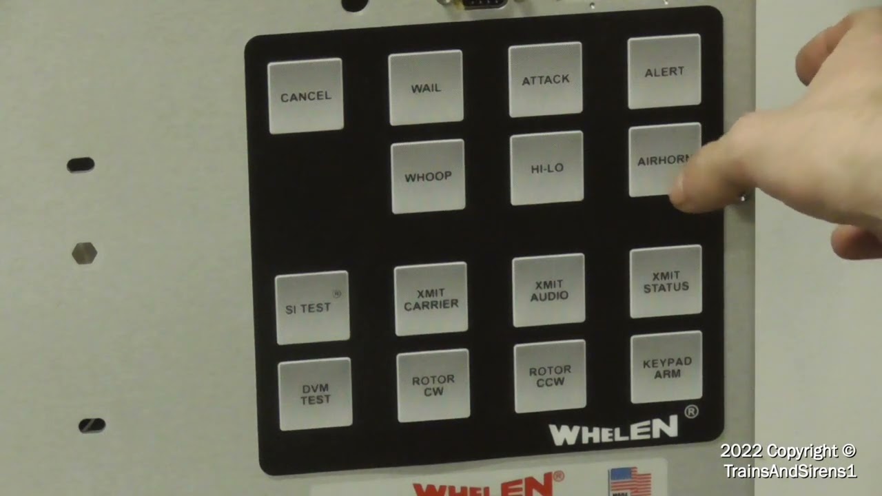 Whelen Inc Digital ESC-2030 Vortex Controller Demo - All Signals - YouTube
