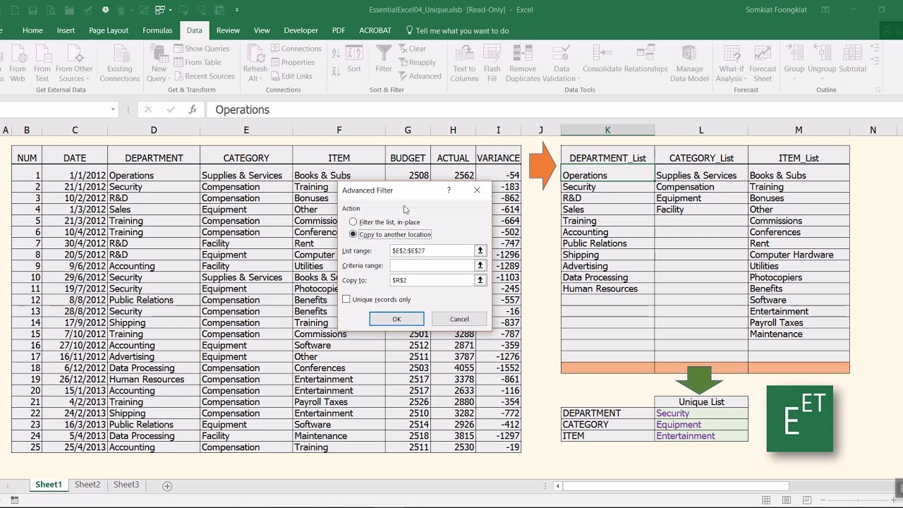 The Essential Excel Expert Tools : Part 4 - YouTube