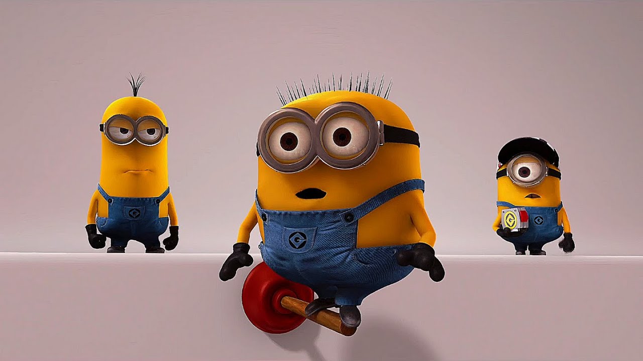 Minions Arm Stretch | Despicable Me (2010) Post Credit Scene (1/4 ...
