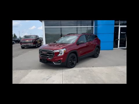 2023 GMC Terrain AT4 in Volcanic Red Tintcoat - YouTube
