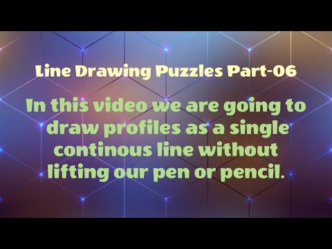 Line Drawing Puzzles-06 | Line Draw Sketch | Time Pass Kid Games ...