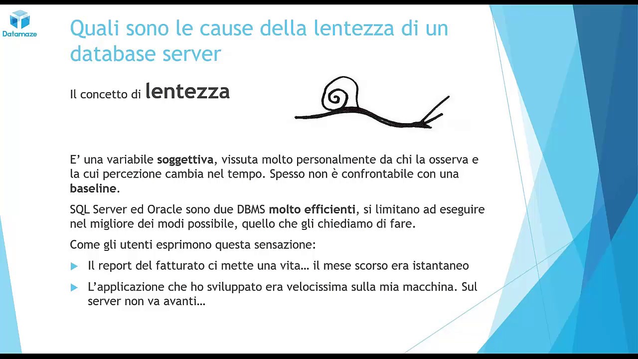 Come mantenere in salute il tuo database server - YouTube