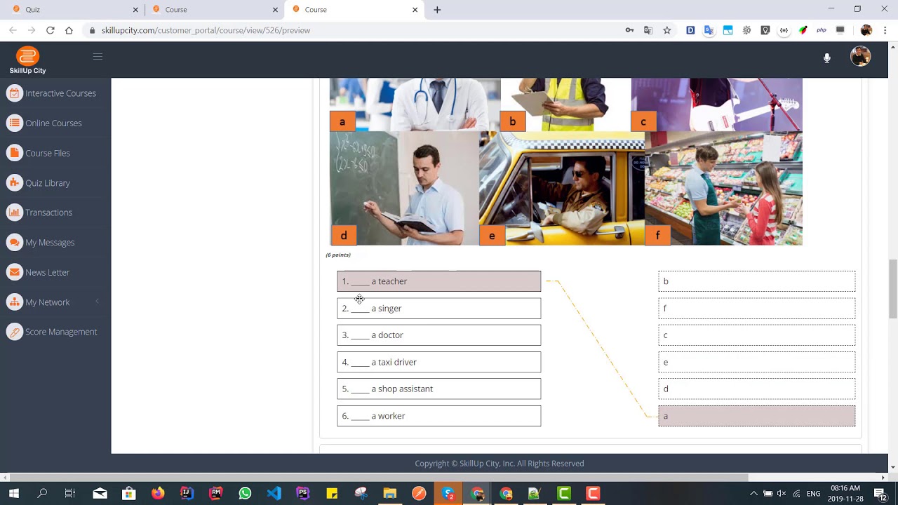 Education Platform: Demo how to add Quiz - YouTube