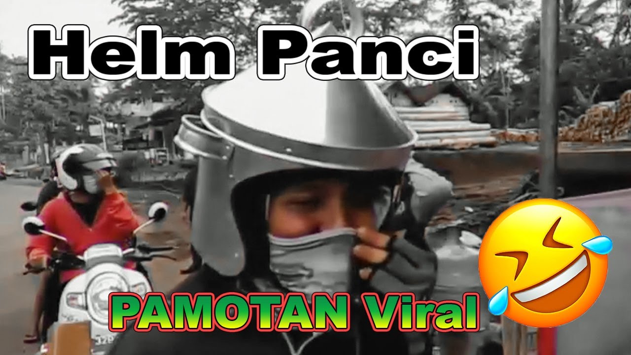 Helm unik | Helm Panci Wong pamotan | Dampit Tv Official - YouTube