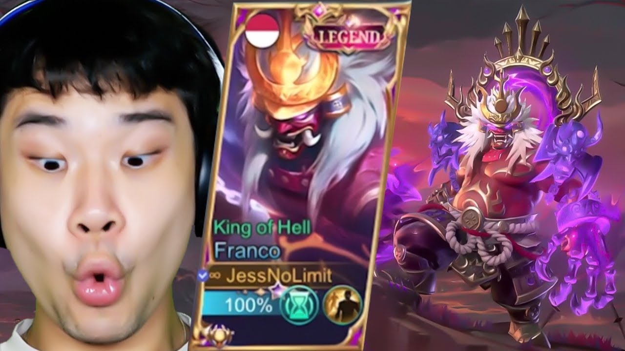 Skin Legend Franco Rp3,000,000 - Mobile Legends - YouTube