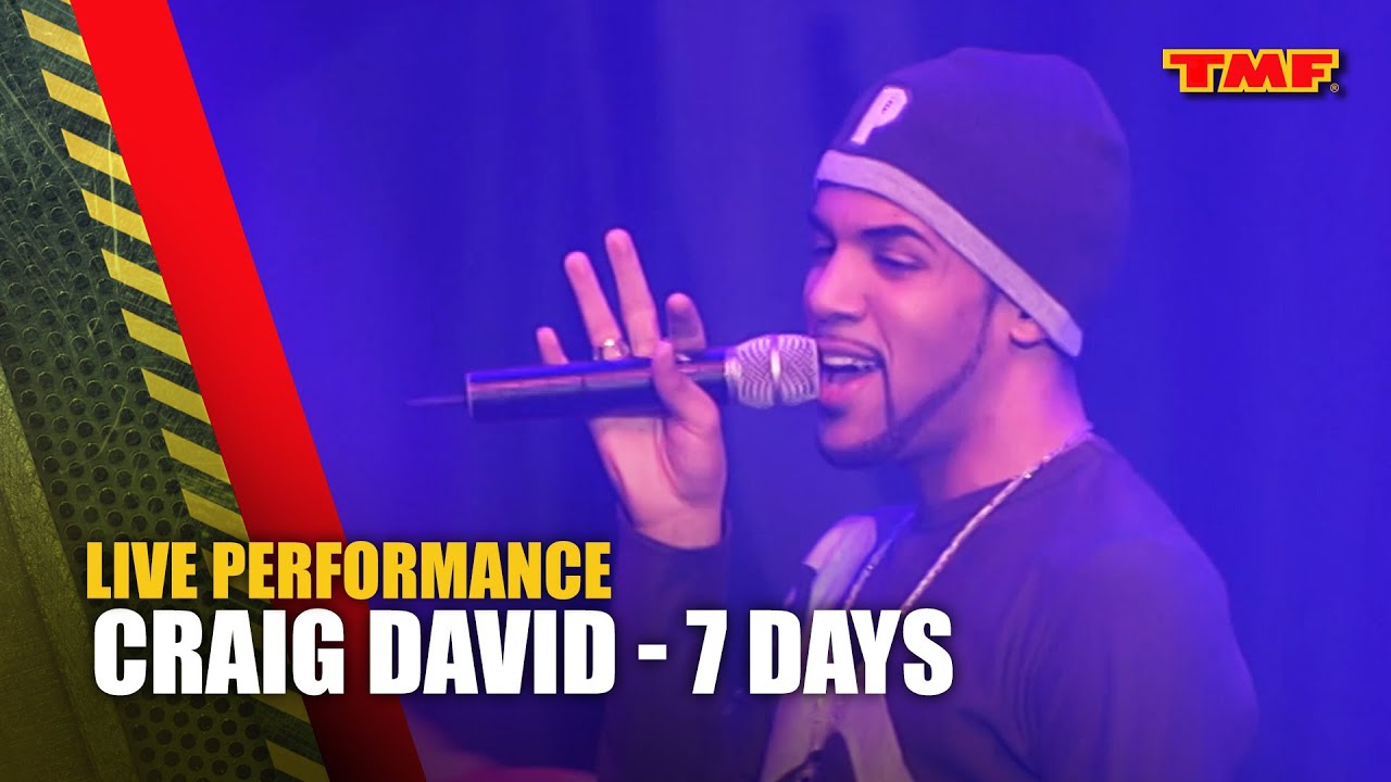 Craig David - 7 Days | Live at Pepsi Pop 2000 | The Music Factory - YouTube