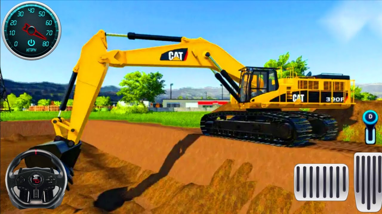 build Road Construction Game #5 - JCB Game 3D Road Construction ...
