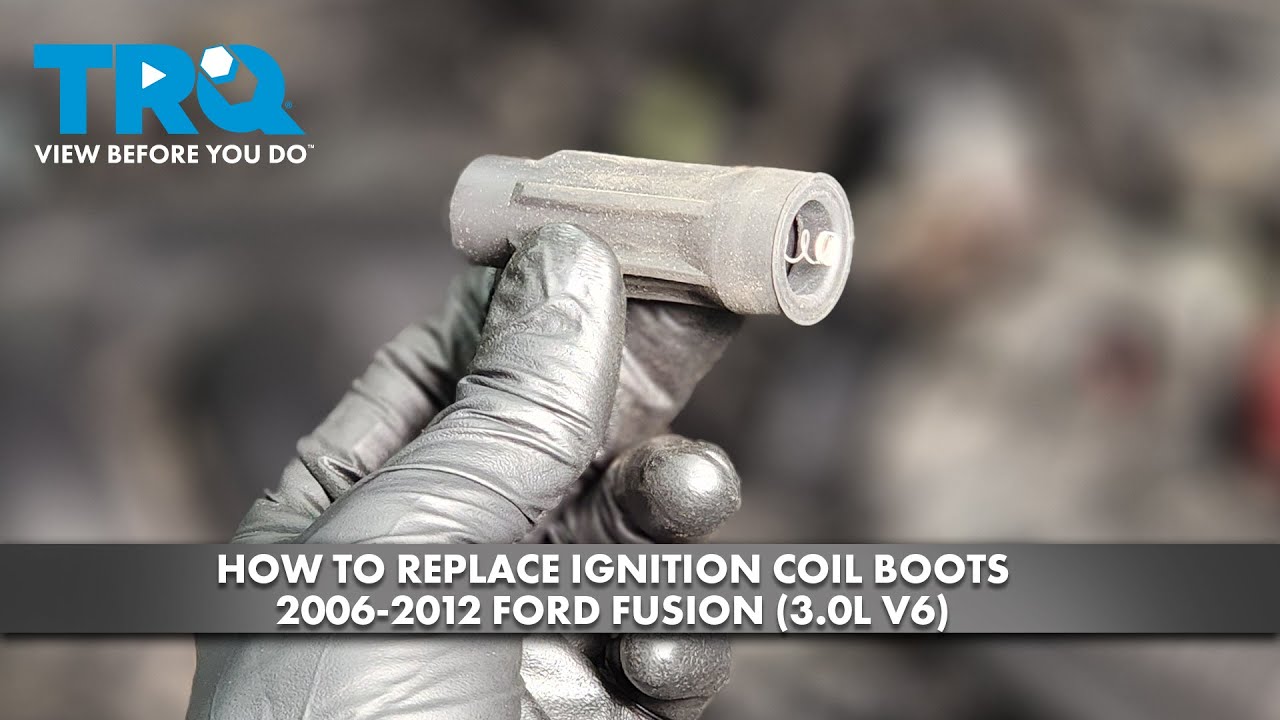 How to Replace Ignition Coil Boots 2006-2012 Ford Fusion (3.0L V6 ...