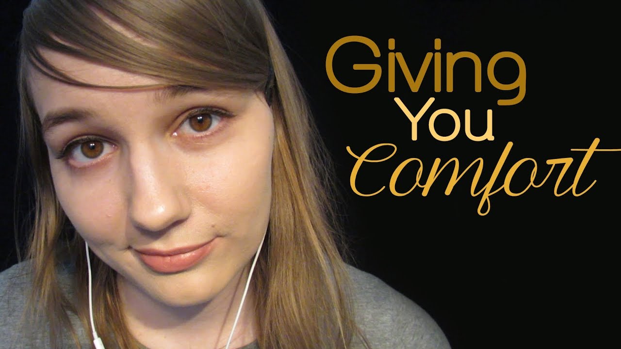 ASMR Giving You Comfort (hugs, face touching, positive affirmations ...