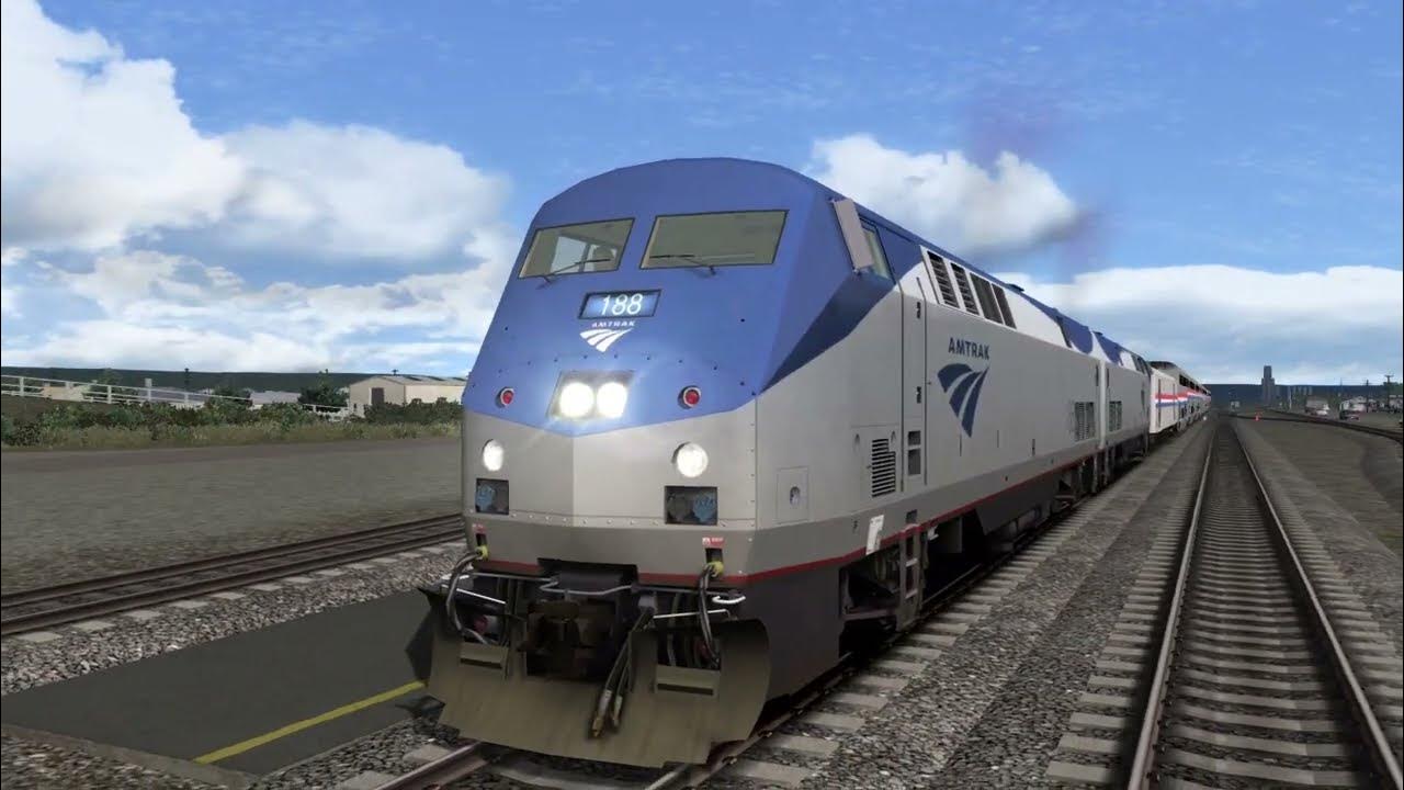Expert Controls Training: P42 Empire Builder - Marias Pass - GE P42DC Amtrak - Train Simulator ...