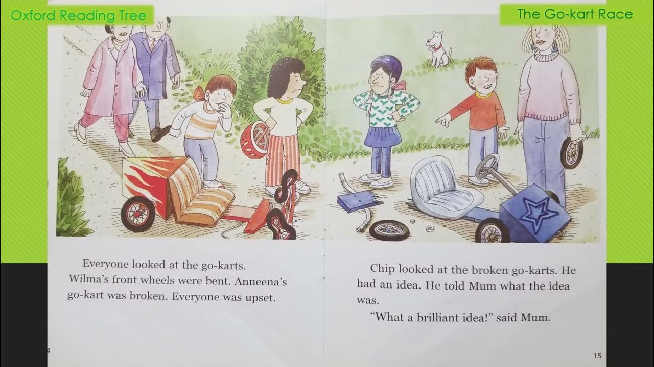 The Go kart Race | Oxford Reading Tree | Level 6 Book 11 | English ...