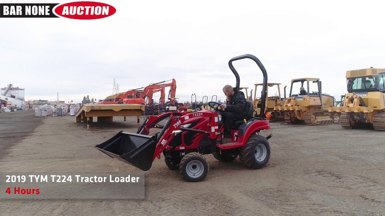 2019 TYM T224 Tractor Loader - YouTube