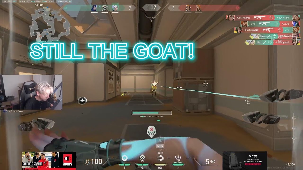 Sen Tenz Jett Diffing every game! - YouTube