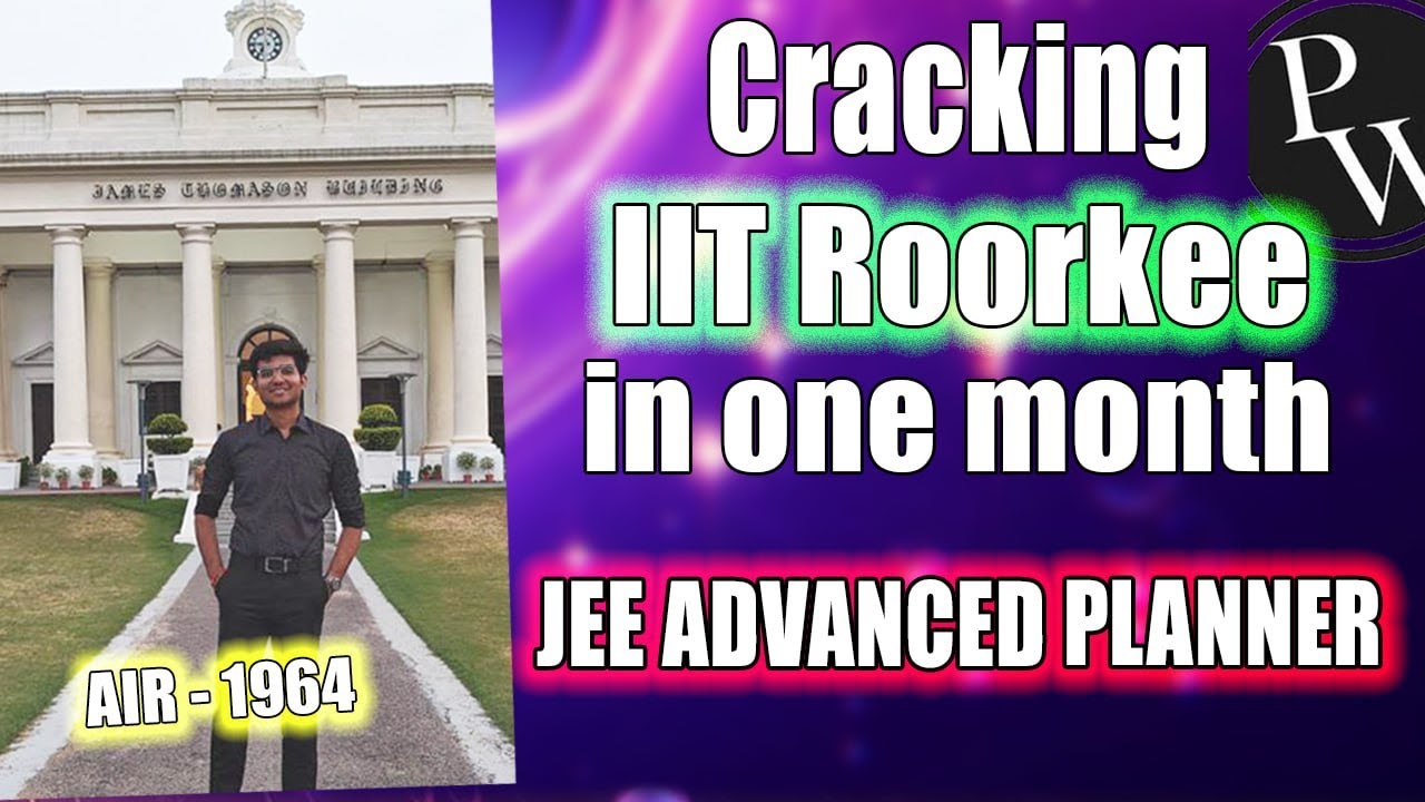 IITian gives complete JEE Advanced Planner🔥‼️|JEE Advanced| IIT Bombay ...