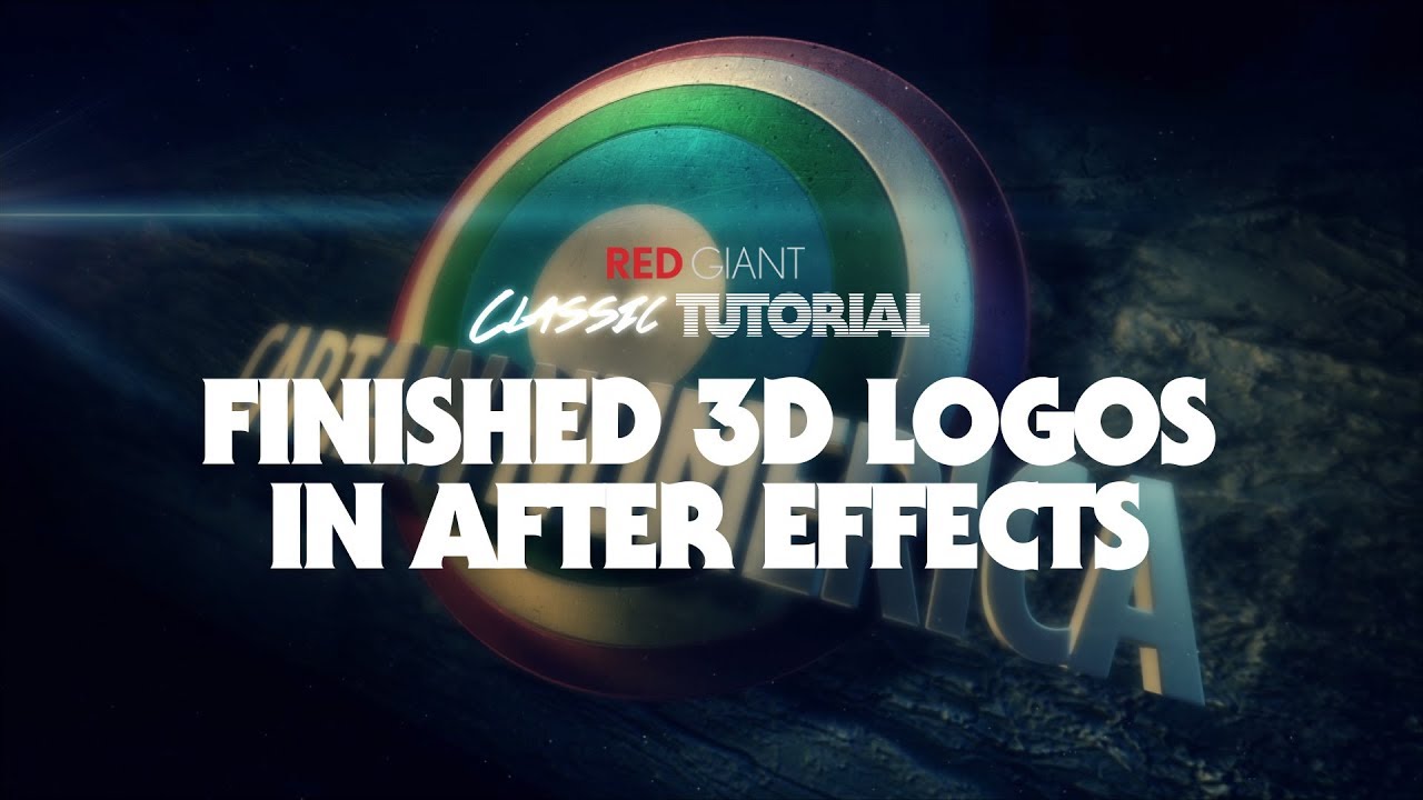 Classic Tutorial | Finished 3D Logos in After Effects - YouTube