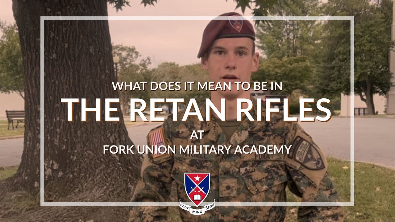 What It Means to be in the Retan Rifles at Fork Union Military Academy ...