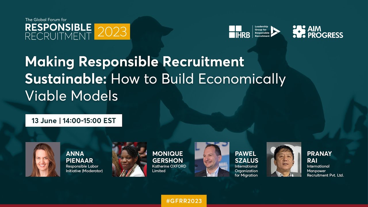Making Responsible Recruitment Sustainable: How to Build Economically ...
