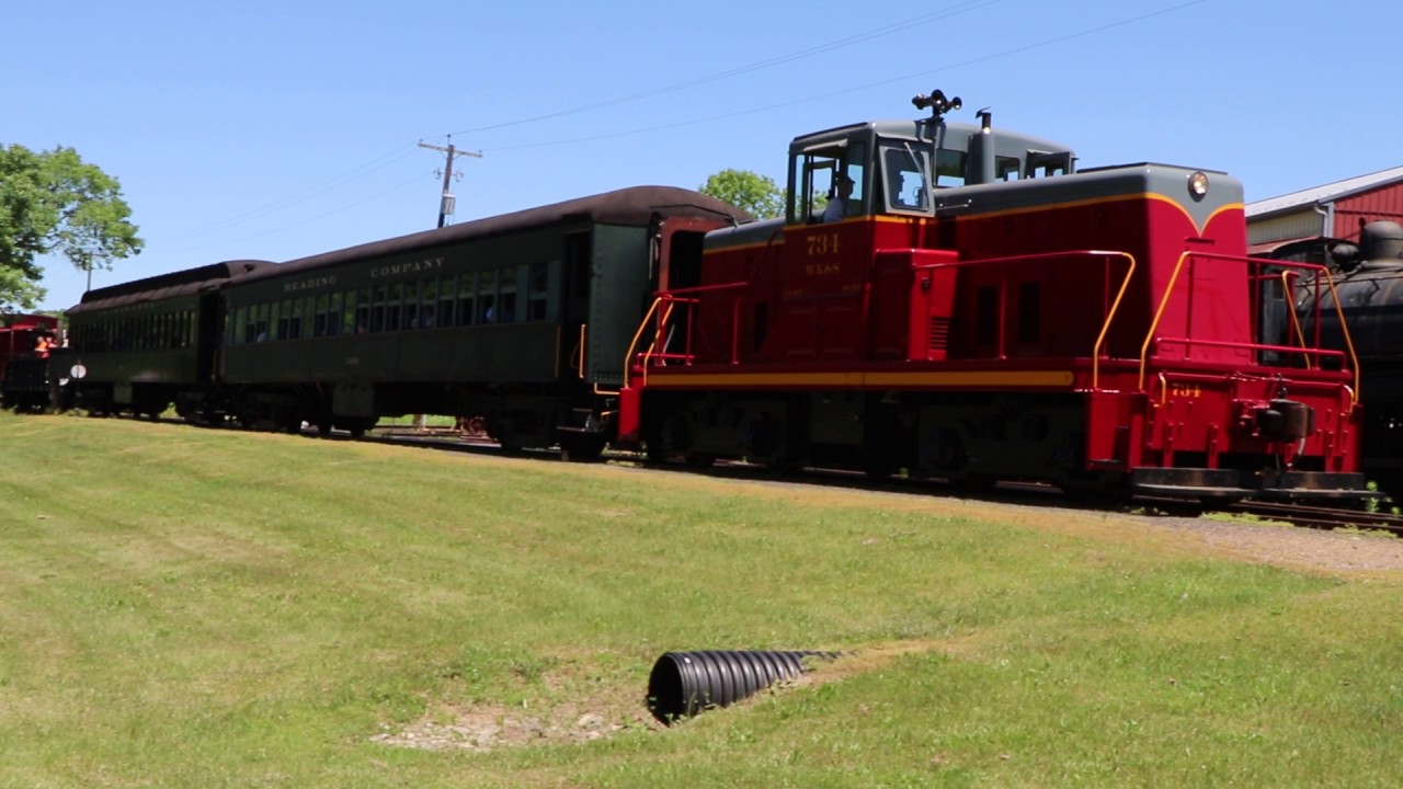 Wanamaker, Kempton & Southern Railroad - YouTube