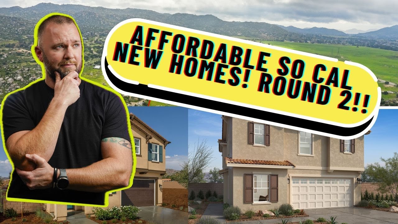 Video Tour of Big Brand New Southern California Homes in Homeland, Ca ...