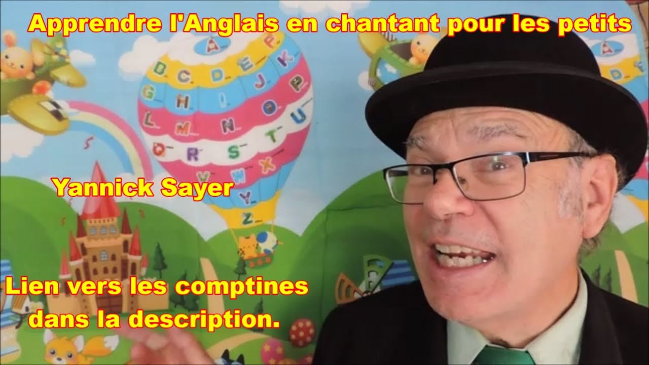Comptine anglaise pour les petits : Apprendre les pronoms - YouTube