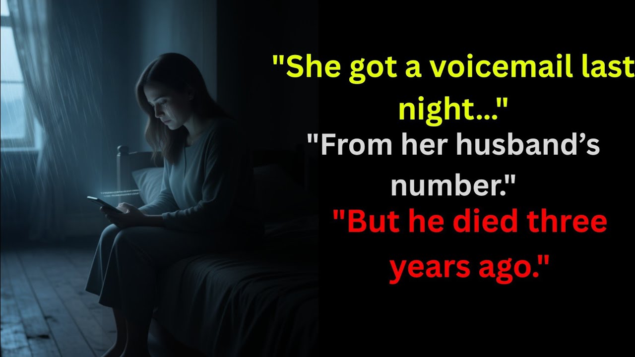 She Got a Voicemail From Her Husband — Three Years After His Funeral ...