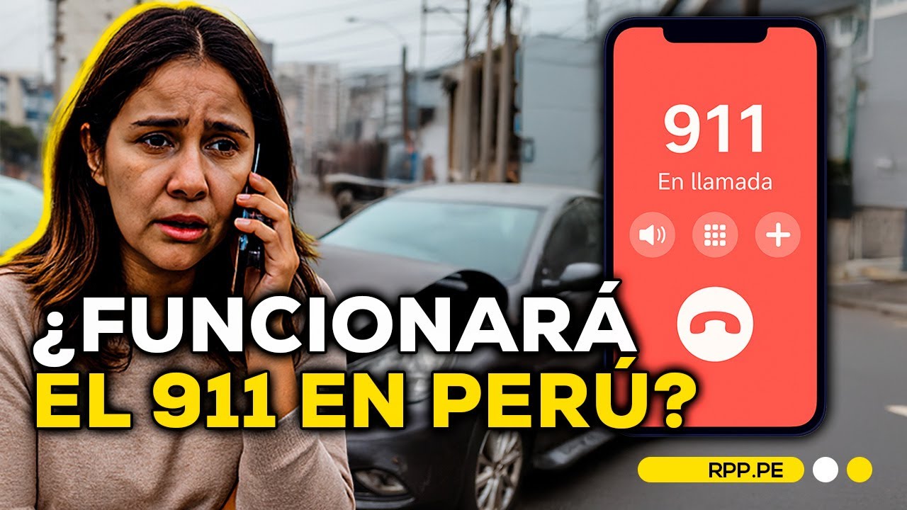 📞 ¿Se implementará la línea 911 en Perú en diciembre de 2026 ...