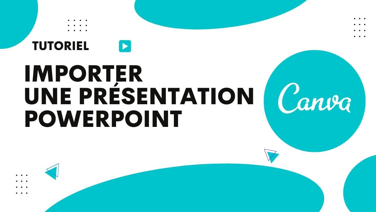 Comment importer une présentation PowerPoint dans Canva - YouTube
