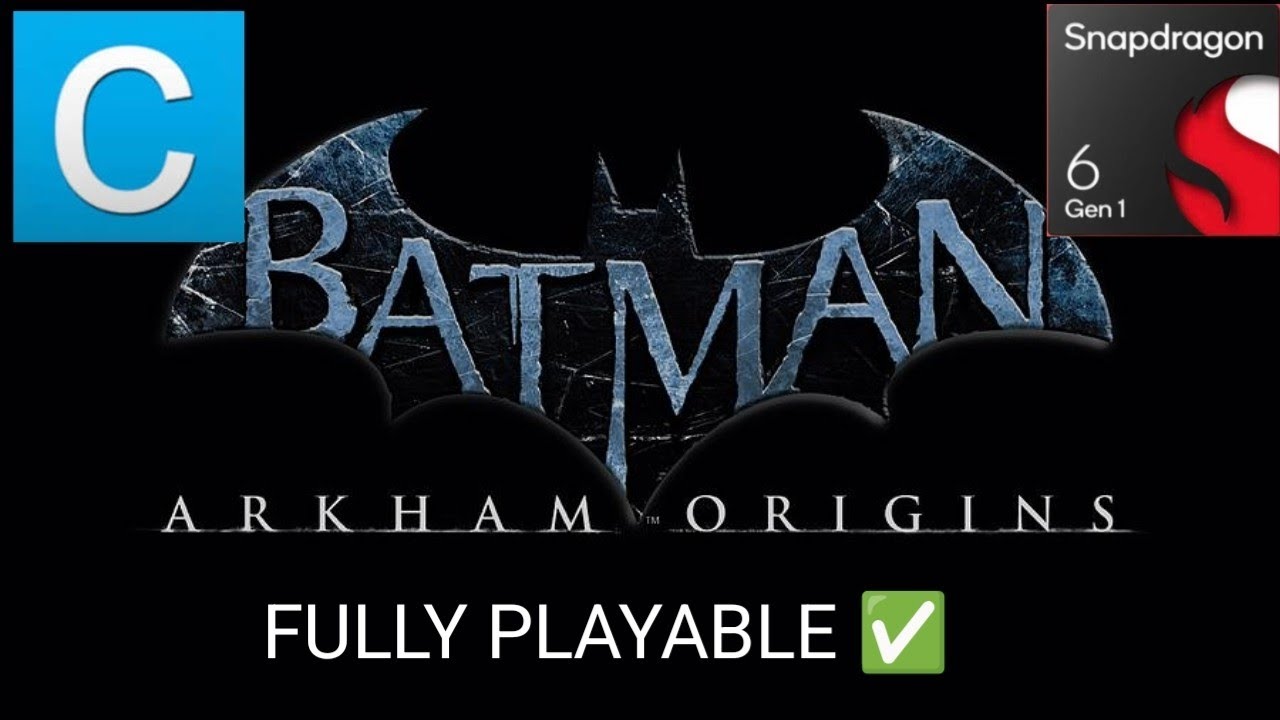 Batman Arkham Origins In Android | Snapdragon 6 Gen 1 | Cemu Emulator ...