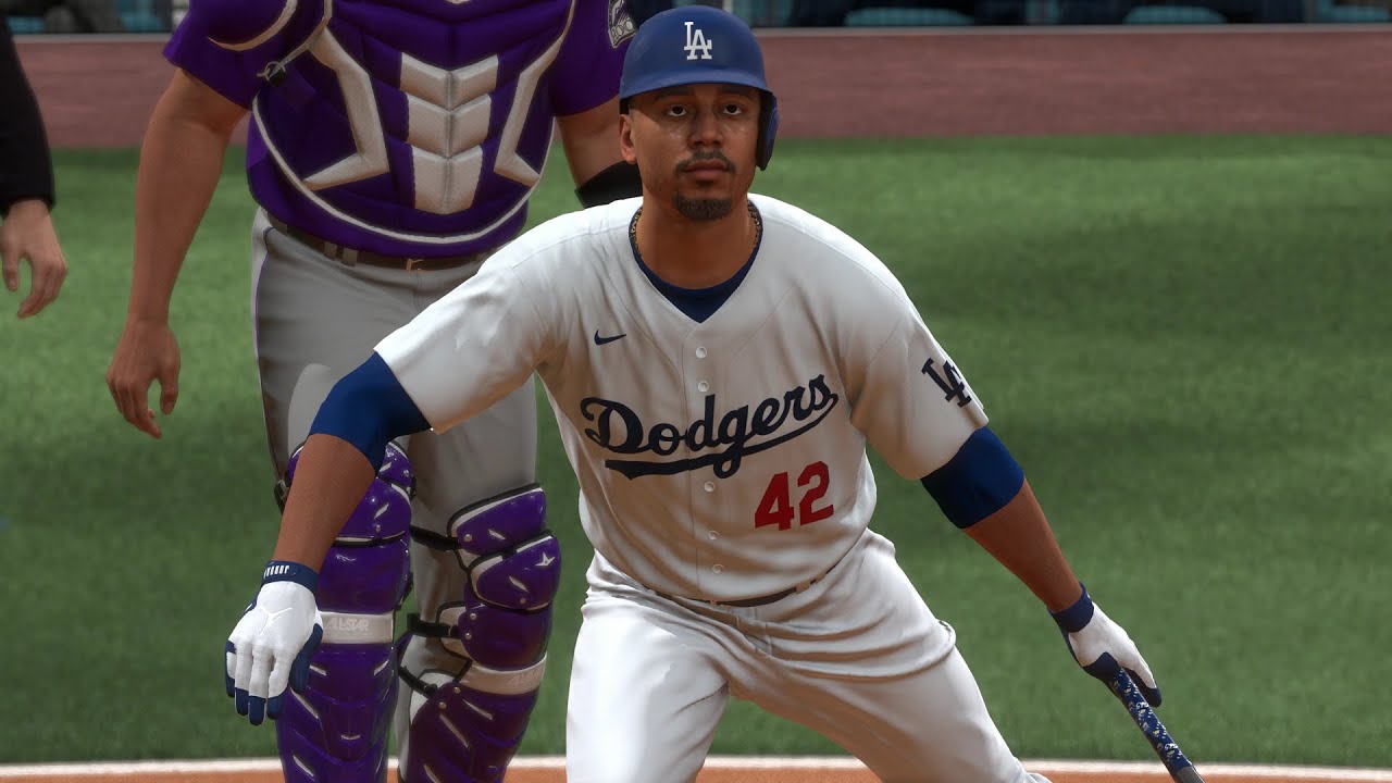 MLB The Show 21 PS5 Gameplay | Dodgers vs Rockies 3 Inning Full Game ...