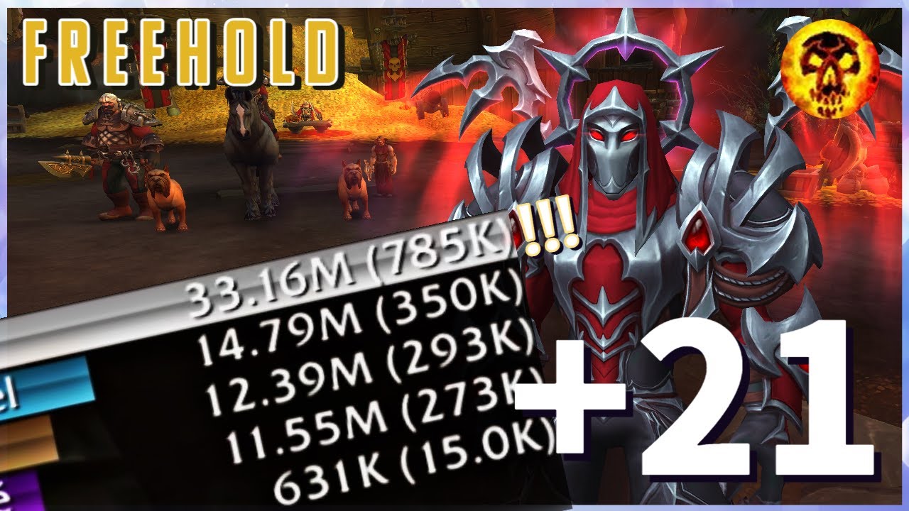 171k Overall! Shadow Priest +21 Freehold Fortified M+ WoW Dragonflight ...