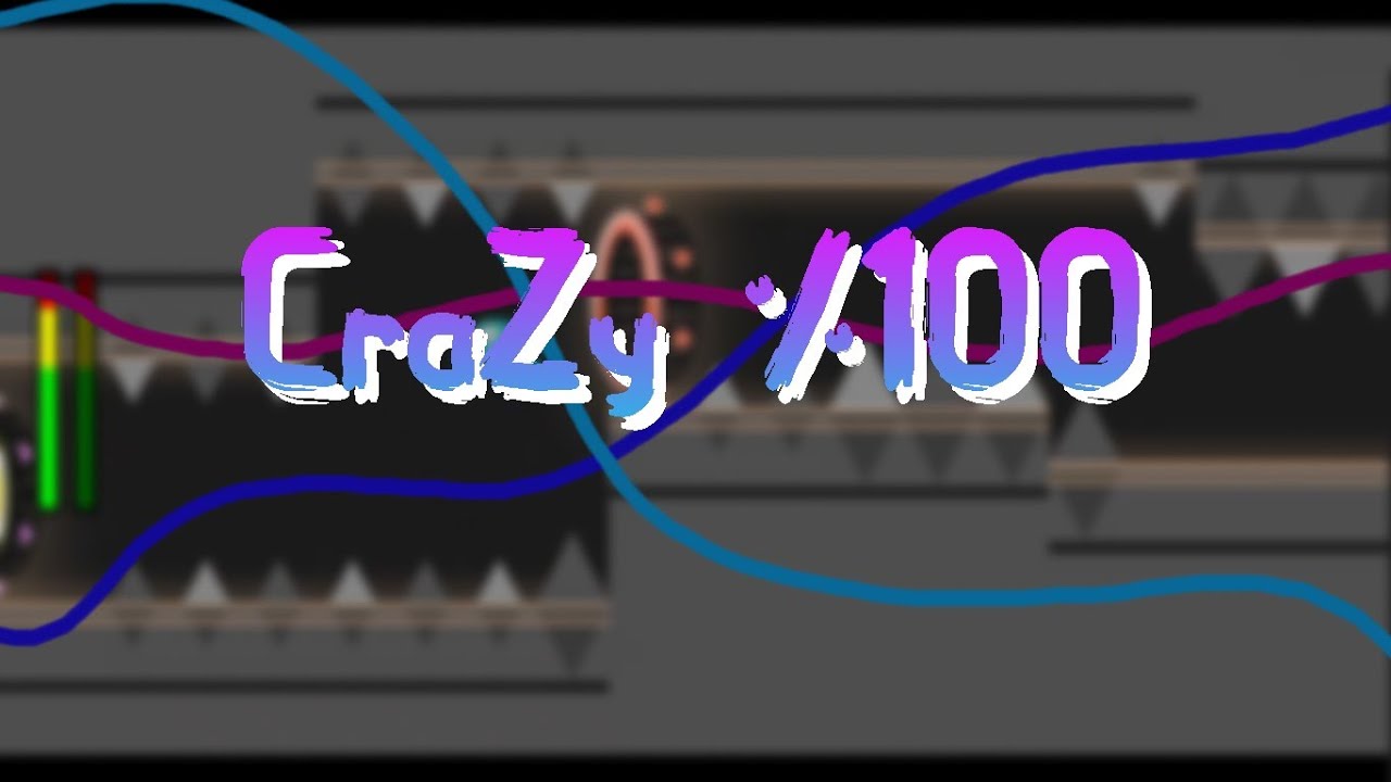 CRAZY %100 (Geometry Dash) - YouTube