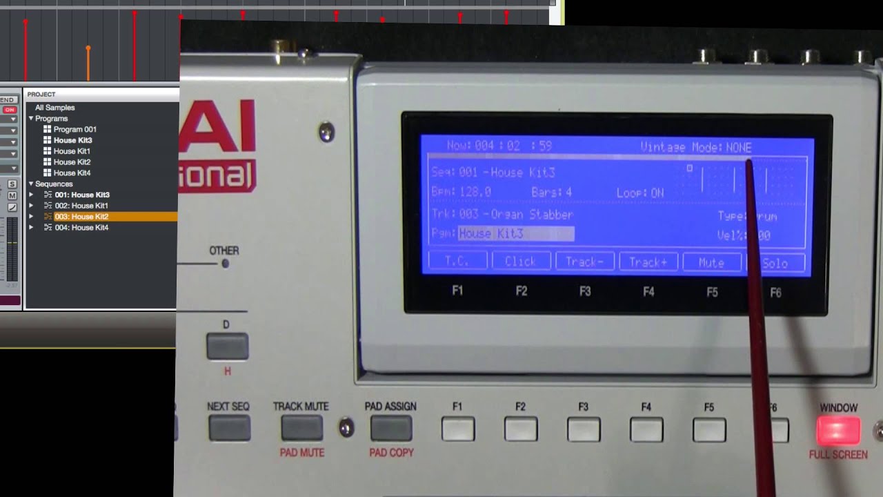 MPC Renaissance Hardware: Vintage mode - YouTube