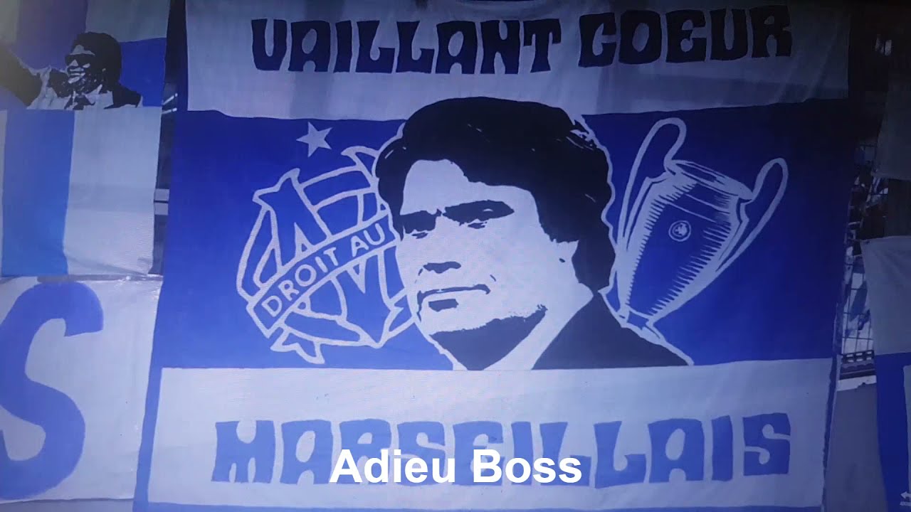 CHANT HOMMAGE À NOTRE BOSS BERNARD TAPIE "ADIEU BOSS" (NOUVEAU CHANT OM ...