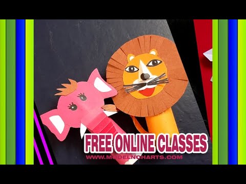 FREE ART & CRAFT CLASSES ONLINE - YouTube
