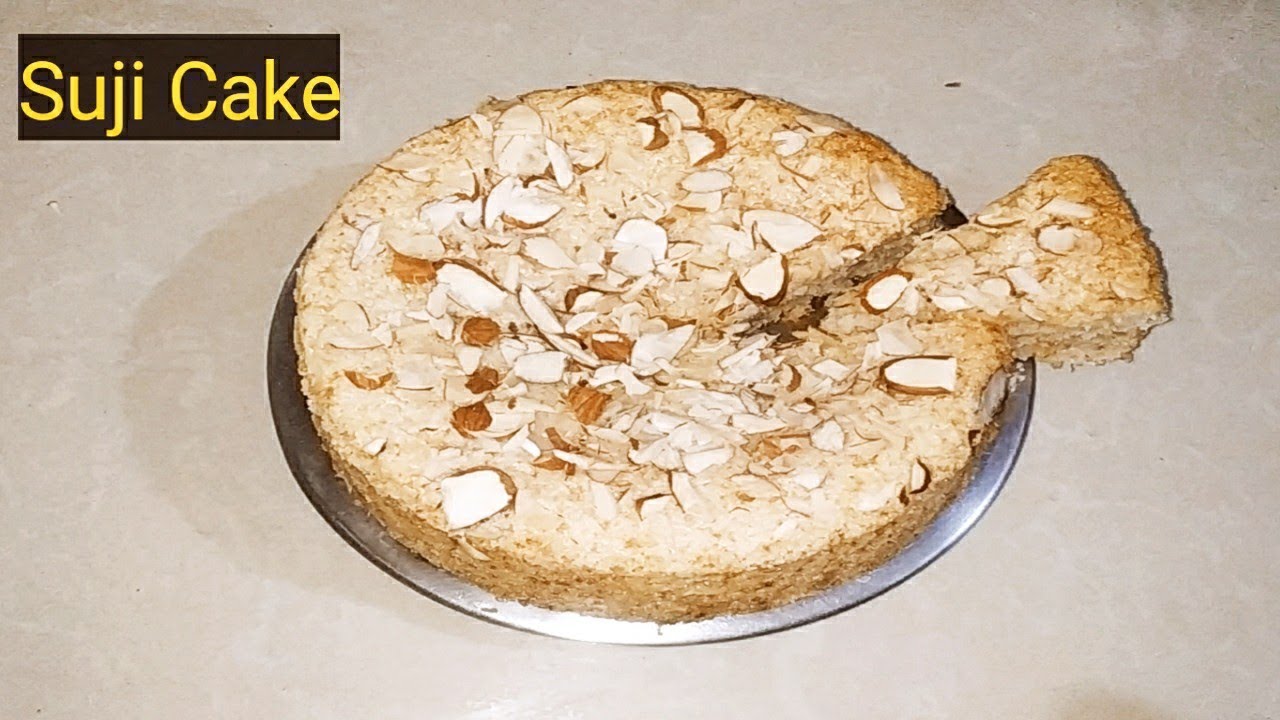 खुद ही केक बनाया अपने Birthday पर 🥰 वो भी कड़ाही में Suji Cake At Home ...