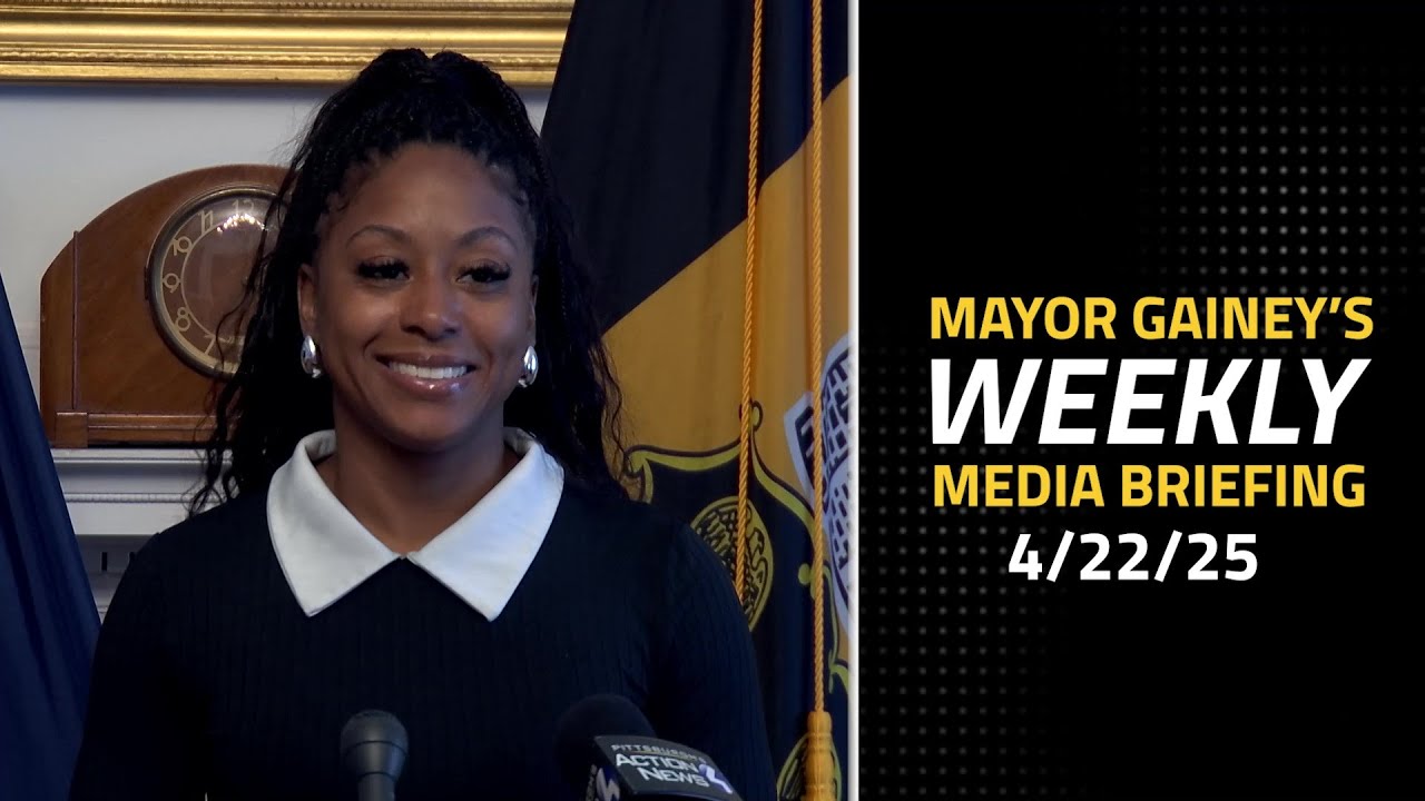 Media Briefing on Mayor Ed Gainey’s Calendar of Events - 4/22/25 - YouTube