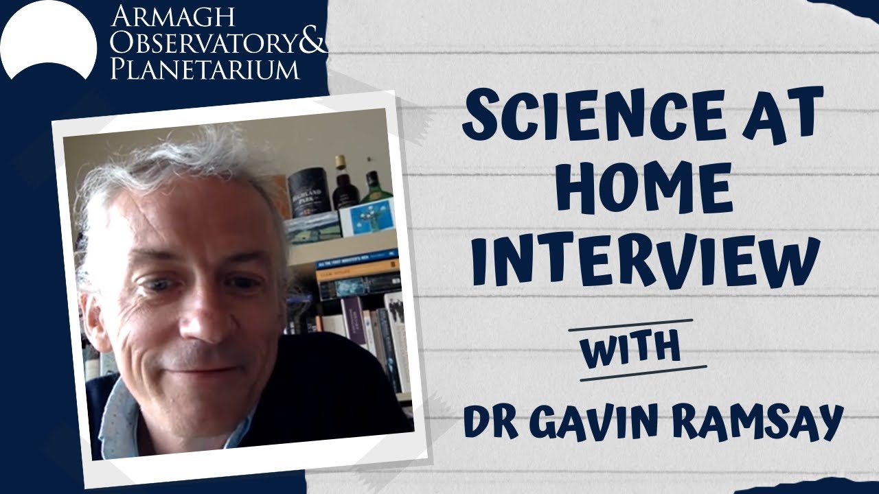 Science at Home interview with Dr Gavin Ramsay - YouTube