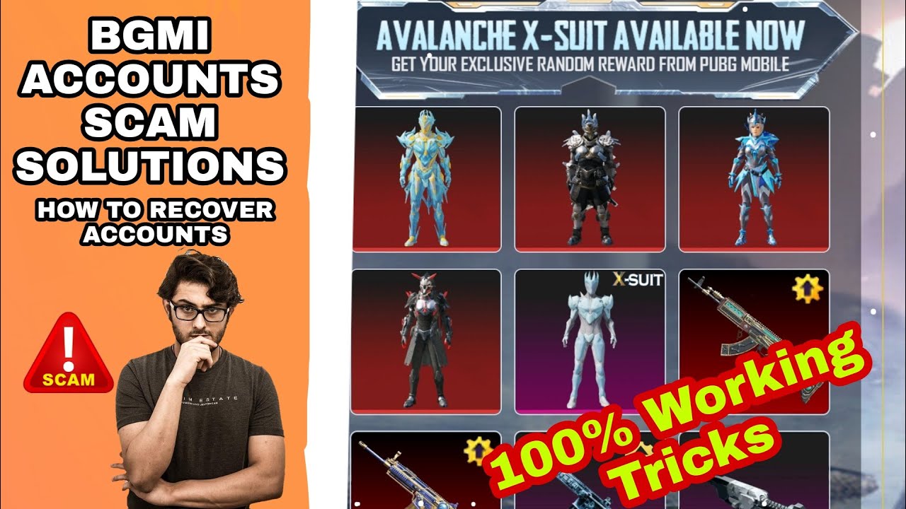 BGMI ACCOUNTS SCAM SOLUTIONS 100% WORKING | HOW TO SECURE YOUR HACKED ...