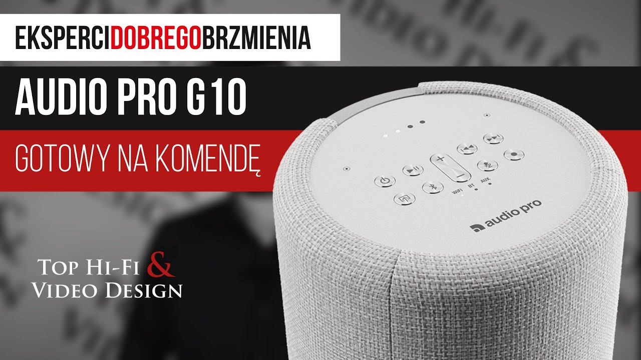 Audio Pro G10 wszechstronny głośnik bezprzewodowy z Chromecast - YouTube