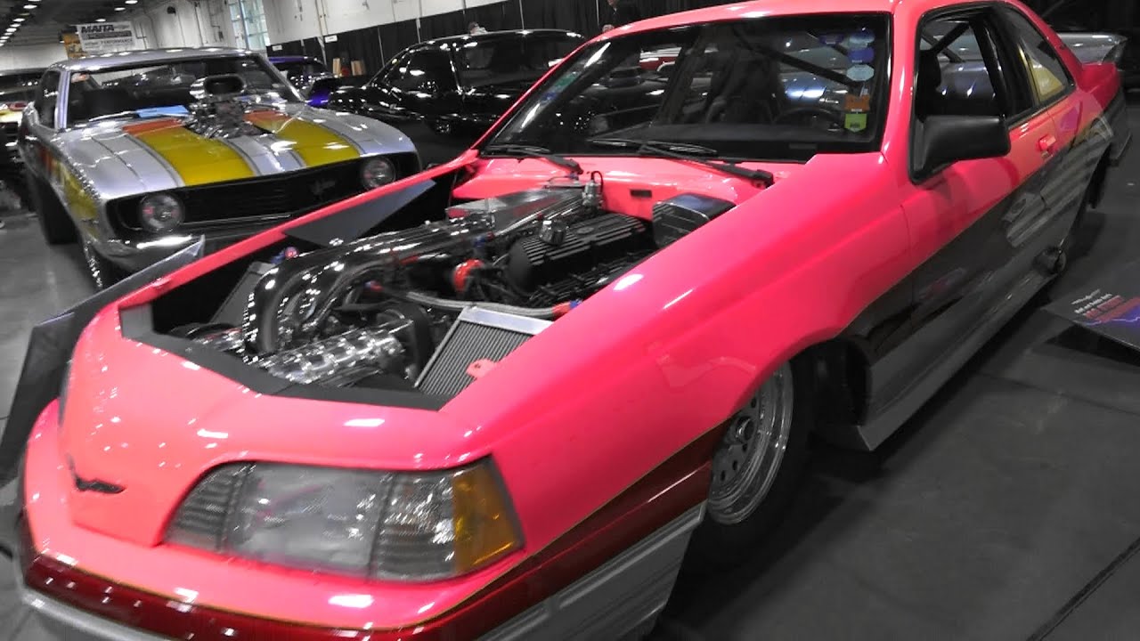 Pro Street 1988 Ford Thunderbird ICON Pomona 2024 - YouTube