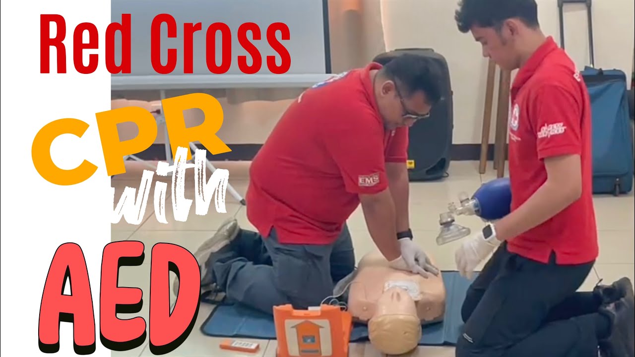 How To Perform CPR with an AED | Red Cross First Aid Training ...
