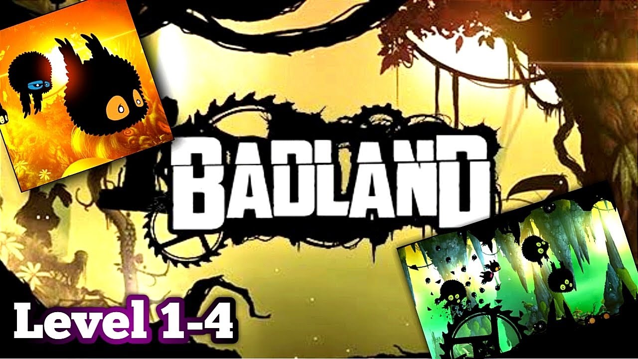 BADLAND Android GamePlay Walkthrough Level 1-4 || Part 1 || 1080 HD ...