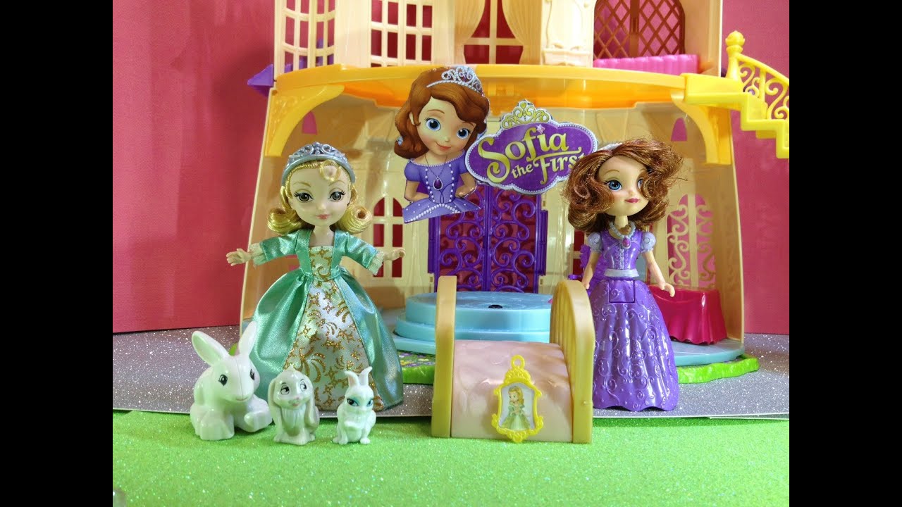 SOFIA THE FIRST Princess Amber Toy Review - YouTube