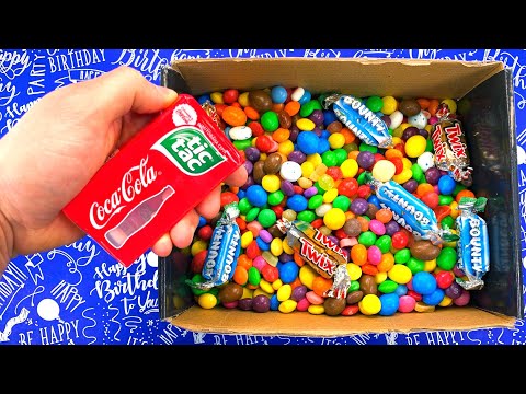 Satisfying Video | Many Rainbow Candy with Funny Background Music