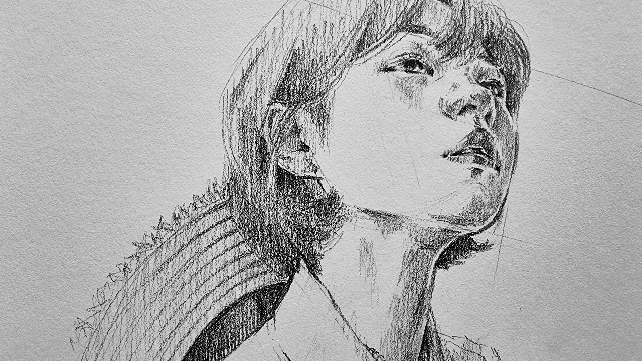 Pencil Drawing 11 | ASMR | No talking | No BGM - YouTube