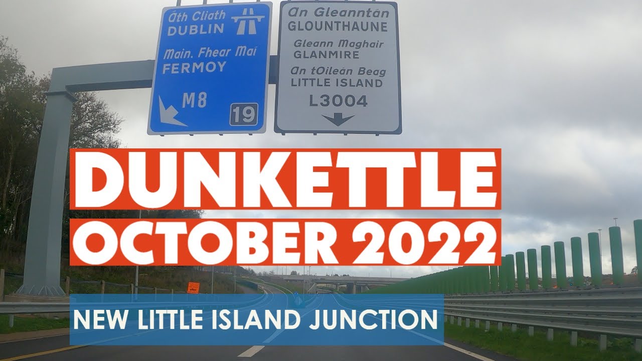 Dunkettle Cork update October 2022 Little Island connection - YouTube
