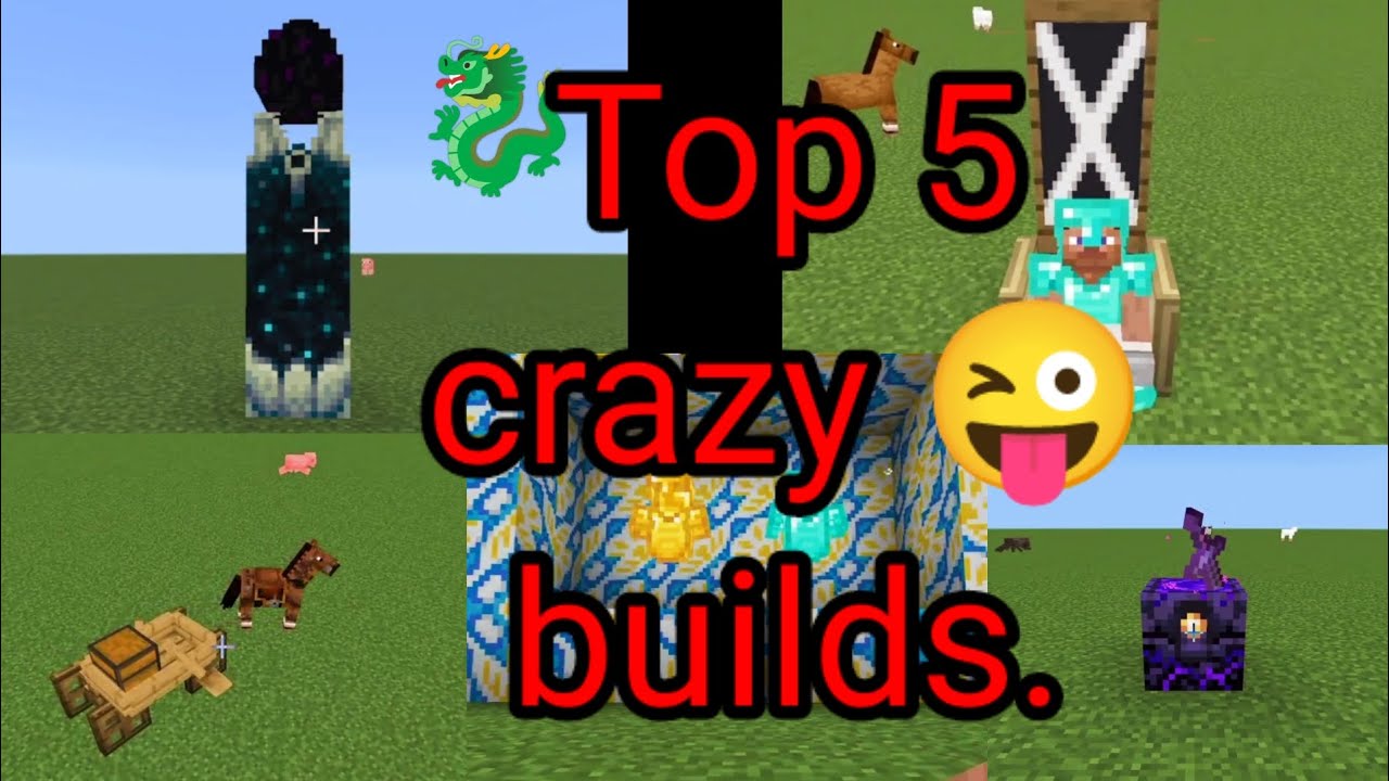 Top 5 crazy builds in Minecraft pocket edition 1.20 . // you must be ...