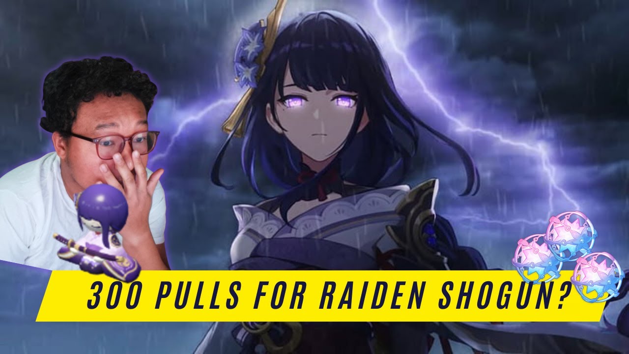 300 Pulls for C2 Raiden Shogun?? Genshin Impact Wishes - YouTube